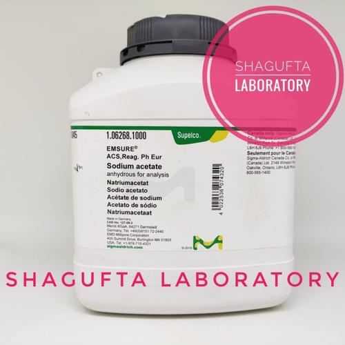 Jual SODIUM ACETATE ANHYDROUS 100gr MERCK 106268 / Sodium Asetat ...