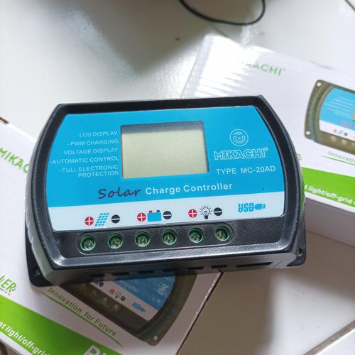 Jual SCC PWM Solar Controler Mikachi 12v/24v 20A high Perfomance - 10A ...