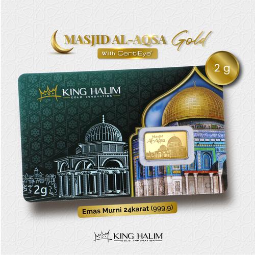 Jual LOGAM MULIA EMAS KING HALIM 2GR - MASJID AL-AQSA - Kota Surabaya ...