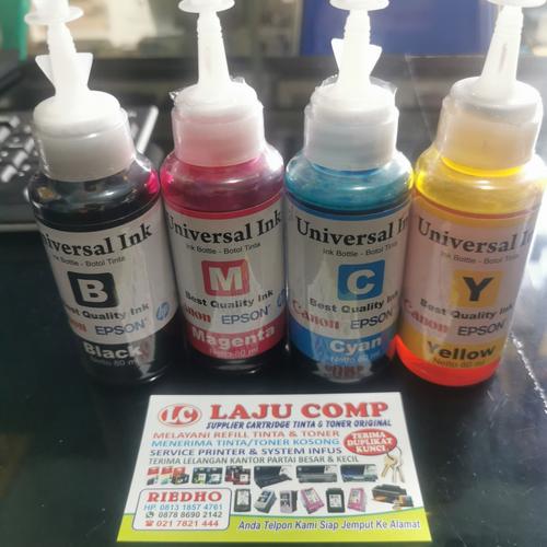 Jual Tinta refill universal untuk cartridge dan sinstem infus - Kuning ...
