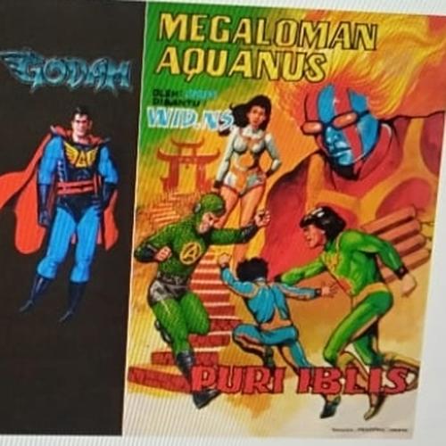 Jual Komik Jadul : Karya Wid NA - Megaloman Aquanus Soft Cover Lebar ...