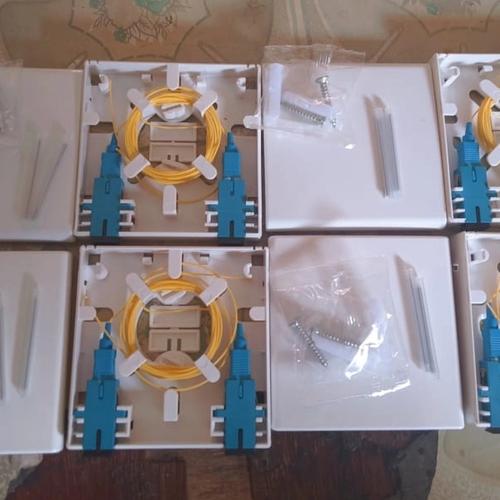 Jual roset fiber optik / roset FTTH 2 core lengkap SC - Jakarta Pusat ...