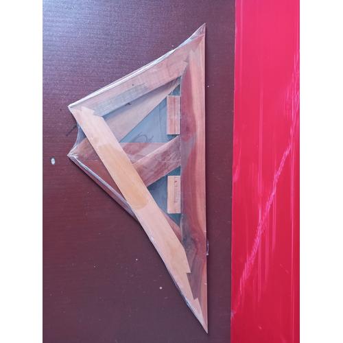 Jual Penggaris Segitiga Siku-Siku dan Penggaris Sama Sisi bahan kayu ...