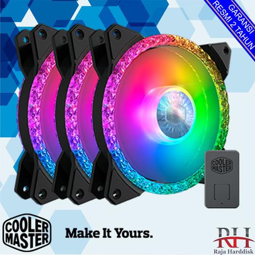 Promo Cooler Master Masterfan MF120 Prism 3 in 1 - Fan Case Casing ...