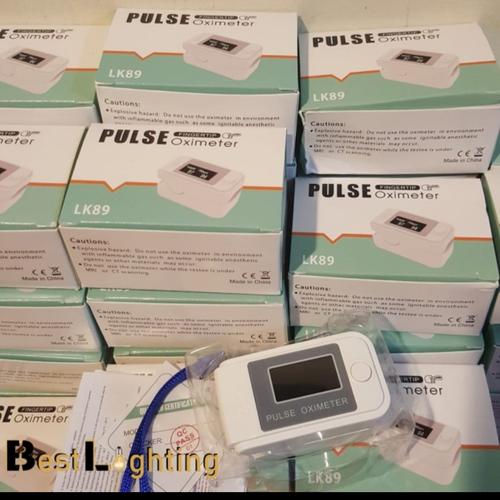 Jual Pulse Oximeter LK89 Pengukur Sp02, PRbpm Detak Jantung, Indeks ...