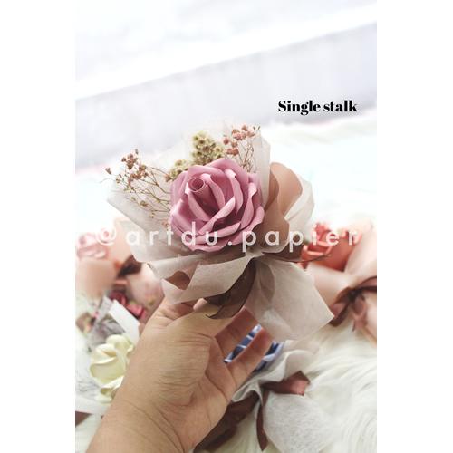 Jual Bouquet Paper Flower / Rose Paper Flower / Buket Bunga Kertas ...