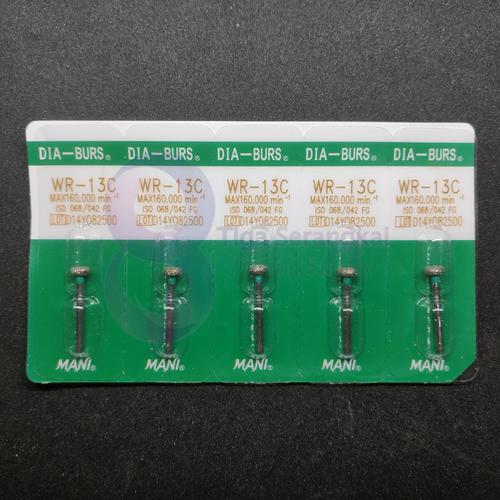 Jual Mani Coarse Diamond Bur / Highspeed Green Dia Burs Pita Hijau - WR-13C - Kota Medan ...