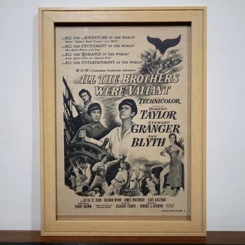 Jual Iklan Film Bioskop Hollywood 50s Asli MGM Technicolor Klasik Jadul ...