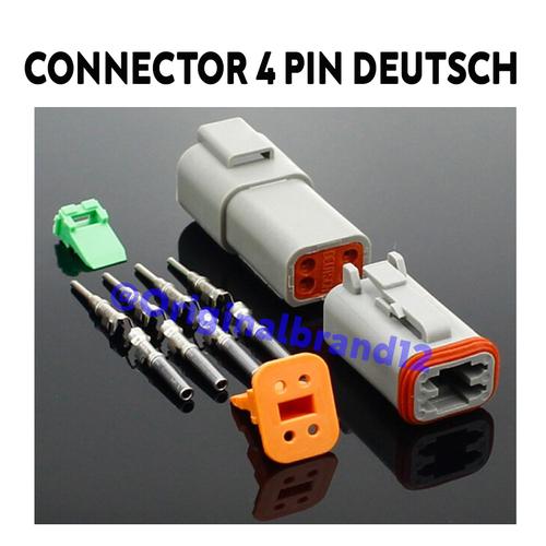 Jual Soket 4 pin Deutsch connector 4 kit Deutsch - Jakarta Barat ...