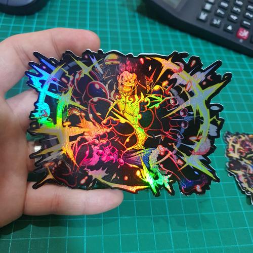 Jual Sticker Hologram Anime - PSH622 Besar - Luffy One Piece - Jakarta ...