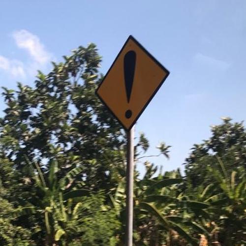 Jual Sign Rambu pelan tanda jalan hati hati lewat perumahan - Kota ...