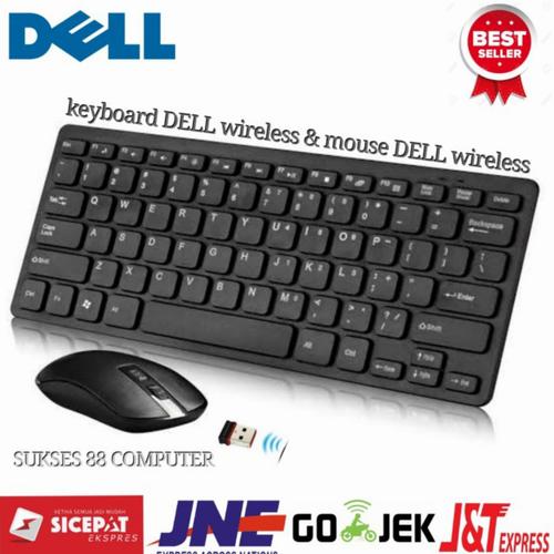 Jual PAKET KEYBOARD WIRELESS + MOUSE WIRELESS COMBO SET DELL GKM901 ...