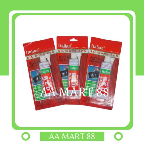 Jual RED SILICONE BESAR LEM SEALENT SEALER 70 gr - Kota Bandung - AA ...