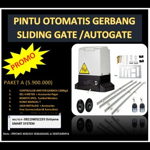Jual SLIDING GATE AUTOGATE GERBANG OTOMATIS - Kota Semarang - Smart ...