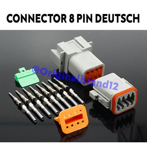 Jual Soket 8 pin Deutsch connector 8 kit Deutsch - Jakarta Barat ...