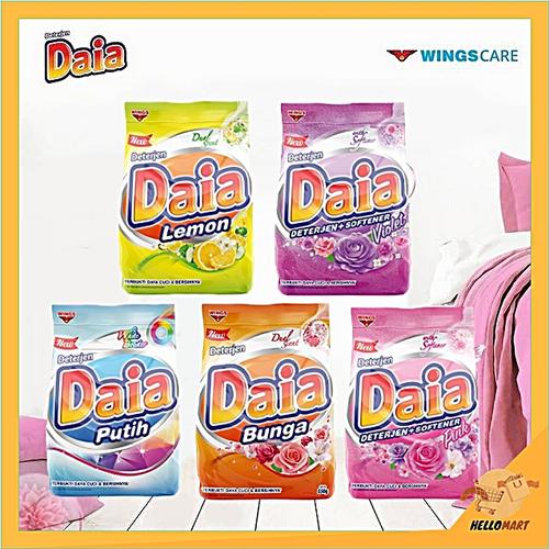 Jual ORIGINAL DAIA Deterjen Bubuk 850gr / DAIA Detergent Bubuk/ HELLOMARTID - Violet - Jakarta ...