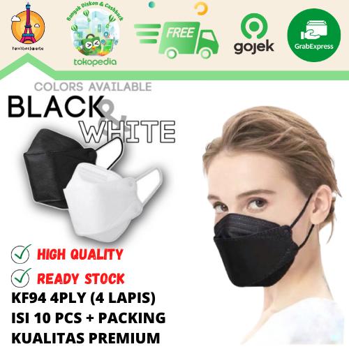 Jual Masker KF94 4Ply Earloop Disposable Masker 4 Lapis Kualitas ...