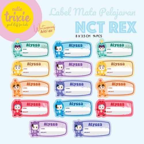 Jual STICKER LABEL BUKU MATA PELAJARAN / MAPEL ANAK NCTRX - Jakarta ...