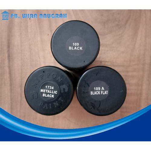 Jual Cat Semprot Pylox Hitam / Black Pilox Pilok Nippon Paint Doff ...