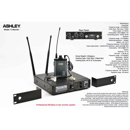 Jual Ear Monitor Wireless Ashley E Monitor Original - Jakarta Barat ...