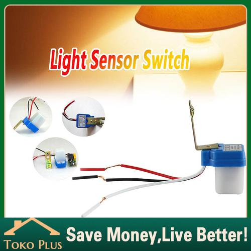 Jual AC 220V 10A Photocell Sensor Cahaya Otomatis Lampu LED Saklar ...