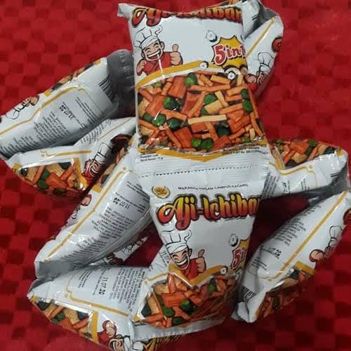 Jual snack Aji ichiban aji-ichiban 5in1 snack jadul isi 10pcs - Kota ...