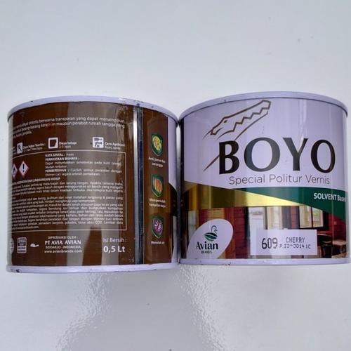 Jual Boyo Politur Kayu Special Politur Vernis 0,5 Liter/Avian Brands ...