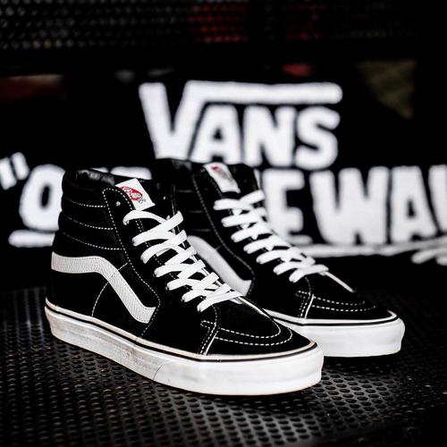 Jual Vans Sk8-HI Black White Classic - Hitam, 38 - Kota Tangerang ...