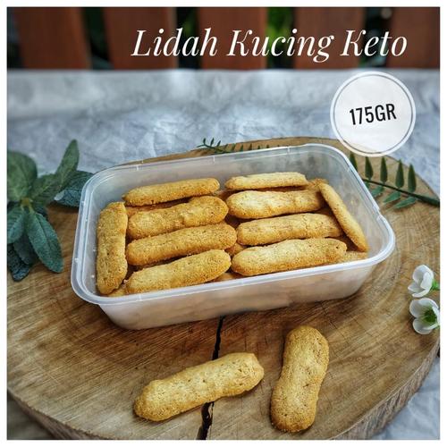 Jual Keto / Debm / Diet Lidah Kucing Kue Kering No Sugar Diabetic ...
