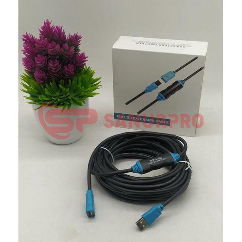 Jual USB 2.0 REPEATER EXTENSION MALE FEMALE AKTIF 10M HIGH SPEED 1 ...