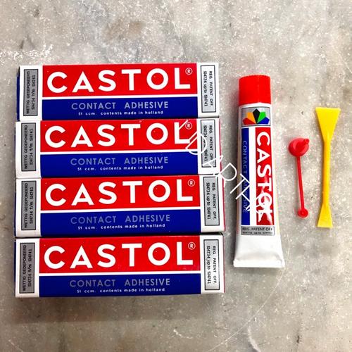 Jual Lem Kuning Castol Contact Adhesives 51 gram Ukuran Tanggung ...
