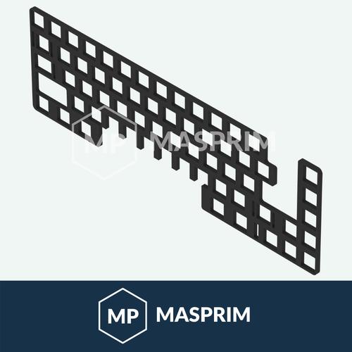 Jual EVA FOAM KEYBOARD KBD67 MKII | PLATE FOAM | PCB FOAM | LIKE ...