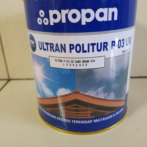 Jual CAT PROPAN ULTRAN POLITUR P-03 UV DARK BROWN - Jakarta Selatan ...