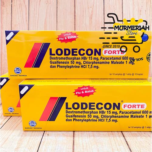 Jual LODECON FORTE BOX 100 Kaplet-Obat Batuk, Flu & Demam - Kab ...