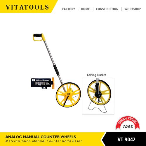 Jual Meteran Jalan Manual Counter Roda Besar ANALOG MANUAL COUNTER ...