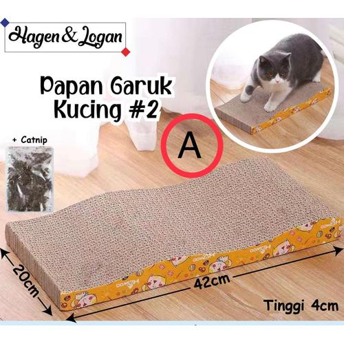 Jual PAPAN GARUK KUCING FREE CATNIP - TEMPAT TIDUR MAIN KUCING - Kota ...