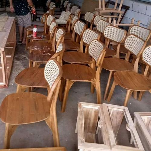 Jual kursi Cafe alas punggung rotan pesanan - Kab. Jepara - PT Jayamahe ...