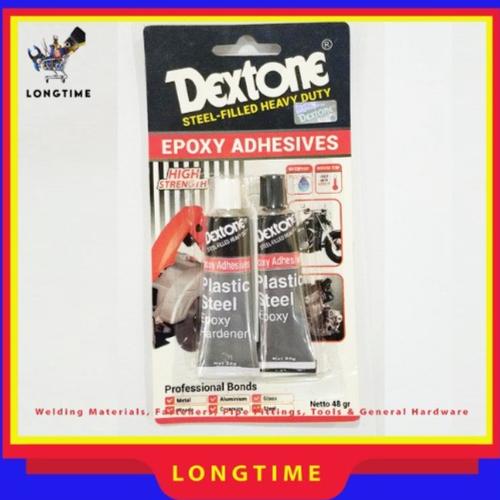 Jual Dextone Lem Besi Epoxy Plastic Steel 5 menit 48 gram Dextone ...