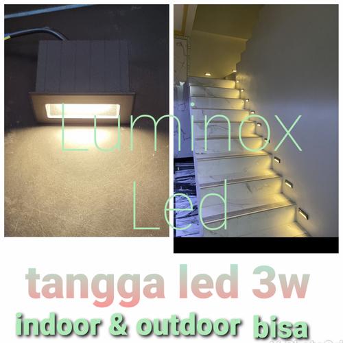 Jual lampu dinding tangga led 3w 3watt 3 w 3 watt tanam tembok led 3 w ...