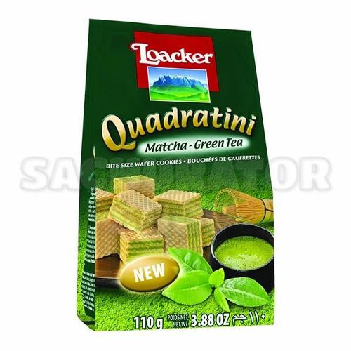 Jual Wafer Loaker Locker Loacker Quadratini Wafers Matcha Macha Green ...