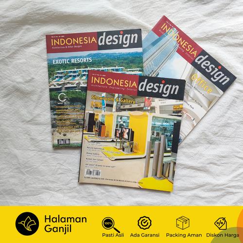 Jual Majalah Arsitektur Enginering Interior : Indonesia Design - Kota ...