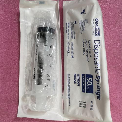 Jual Jarum Suntik 50mL Penyedot Tinta Tabung infus Syringe Spuit 50 cc ...