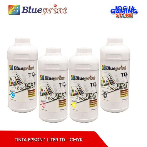 Jual TINTA EPSON BLUEPRINT 1 Liter TD - CMYK - Biru Muda - Kota ...