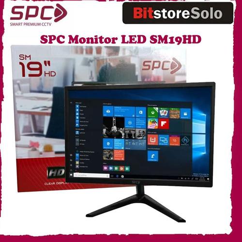 Promo LED Monitor 19 inch SPC Full HD , VGA dan HDMI port Cicil 0% 3x ...