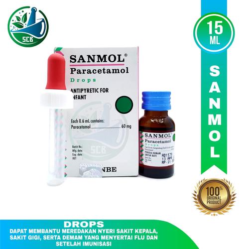 Jual Sanmol Paracetamol Syrup/Sirup - Obat Syrup Penurun Panas Anak ...