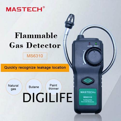 Jual Combustible Gas Detector Mastech MS6310 Leak Methane Ammonia CH4 NH3 - Jakarta Utara ...