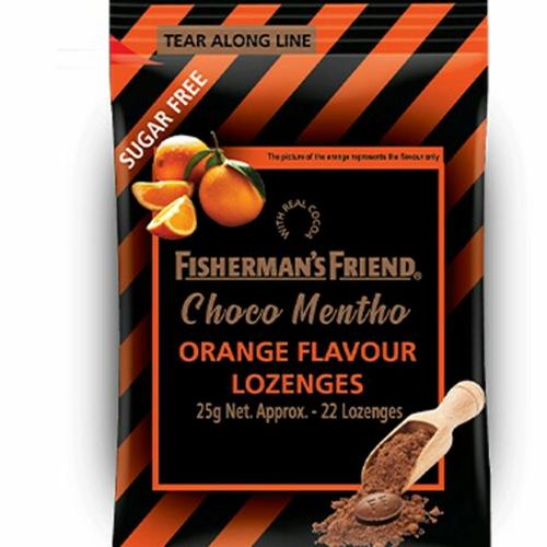Jual FISHERMAN'S FRIENDS Choco Mentho Permen Orange Flavour 25 g - Kab ...