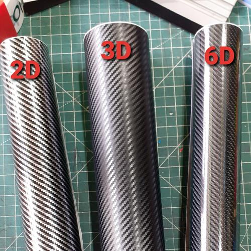 Jual Sticker Stiker Skotlet Carbon Karbon 2D 3D 6D eceran 10 cm murah ...