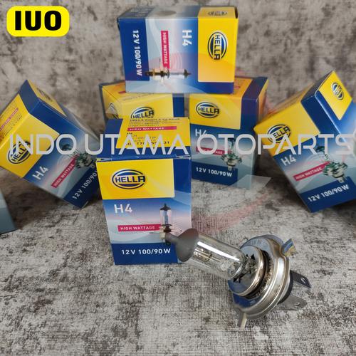 Promo Bohlam lampu halogen Hella H4 P43T 12V 100/90W HELLA - Jakarta ...
