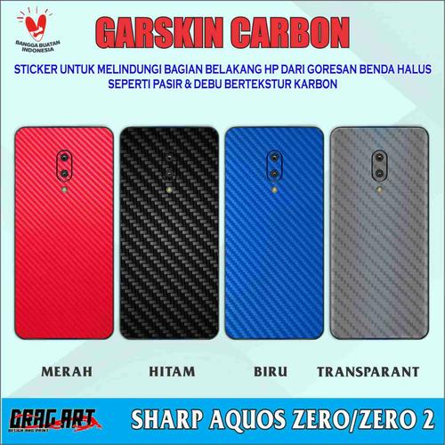 Promo Graskin Karbon Carbon SHARP Aquos Zero / Zero2 bisa Custom - Kab. Tangerang - Drag Art ...